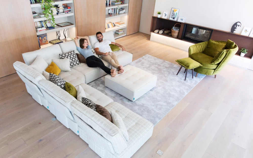 Sofá Rinconera grande Arianne de Fama | Sofassimo