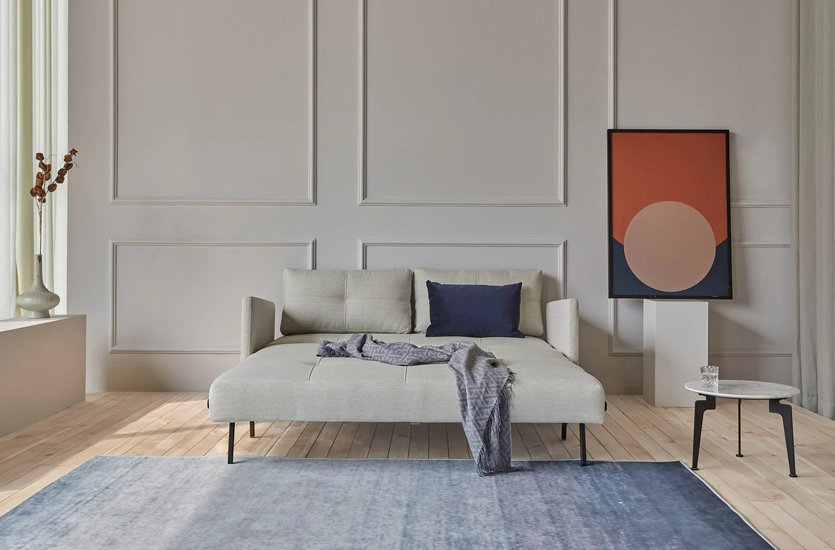 Sofá cama Cubed brazos de Innovation Living | Sofassimo