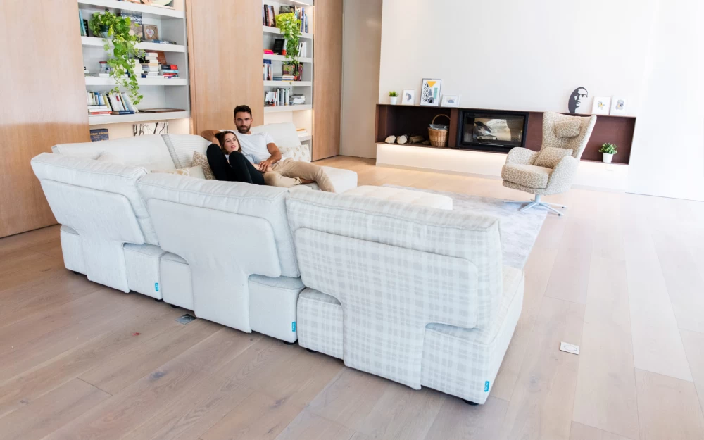 Sofá Rinconera grande Arianne de Fama | Sofassimo