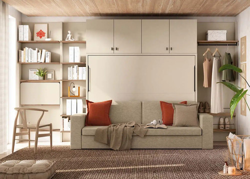 Cama abatible con sofá Delulu 58 de Ros | Divinity Muebles