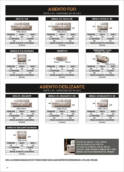 Chaise longue Sol | Divinity Muebles