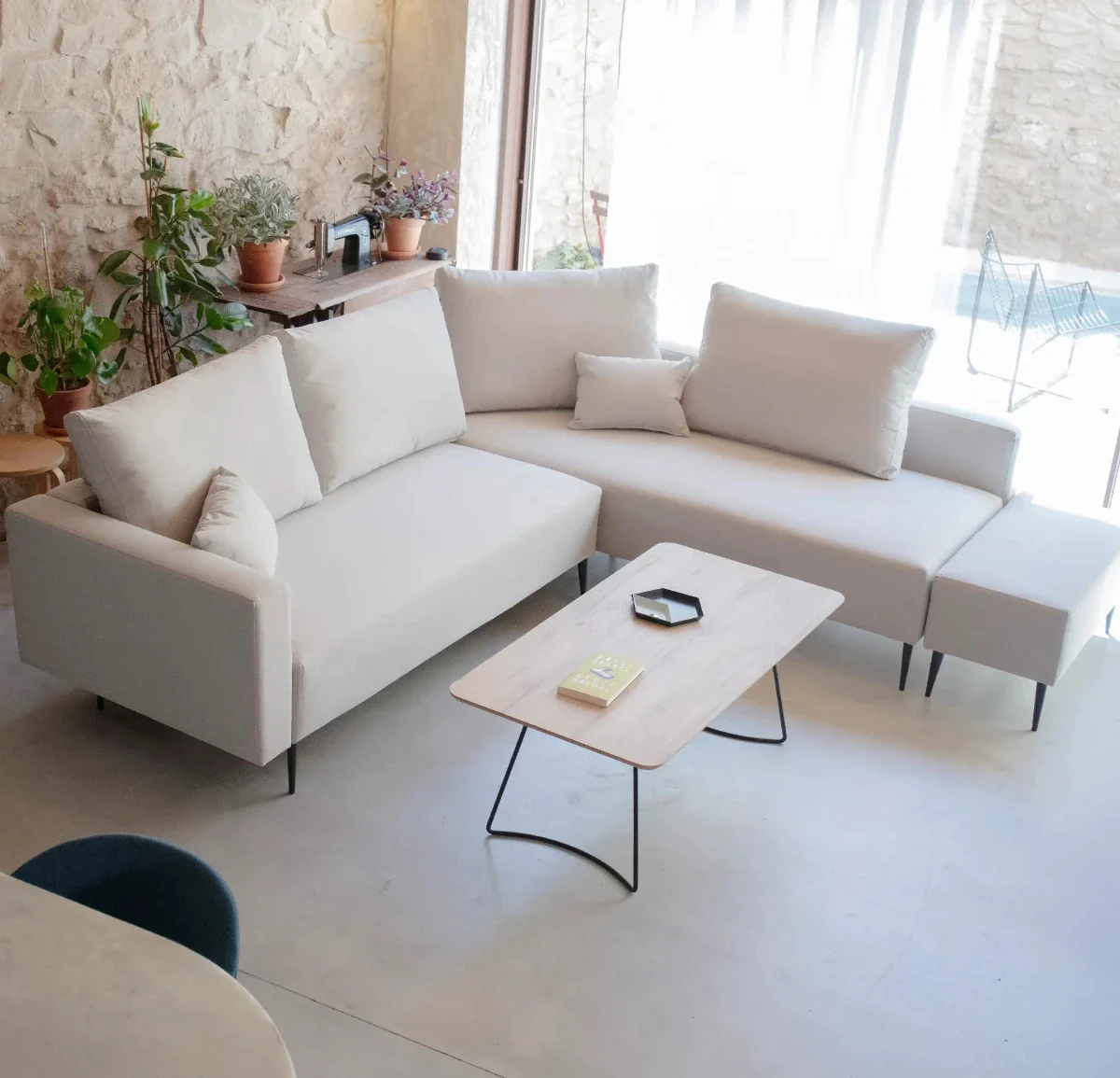 Sofá Rinconera Redford Moonap de Fama | Sofassimo