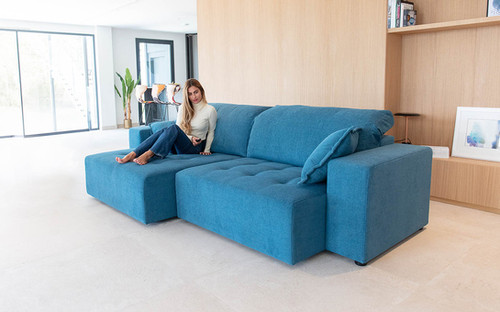 Sofá extraíble motorizado Paradis de Fama | Sofassimo