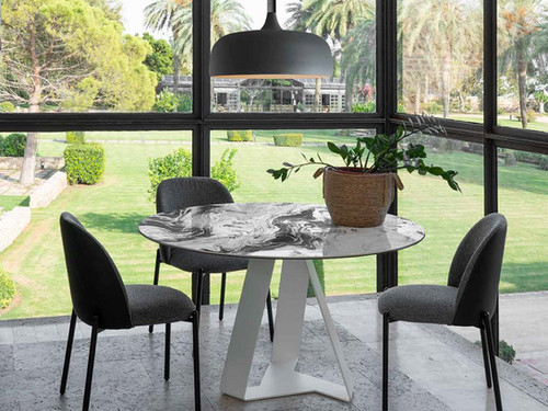 Mesa comedor redonda Carcassonne de Pure Designs | Divinity Muebles
