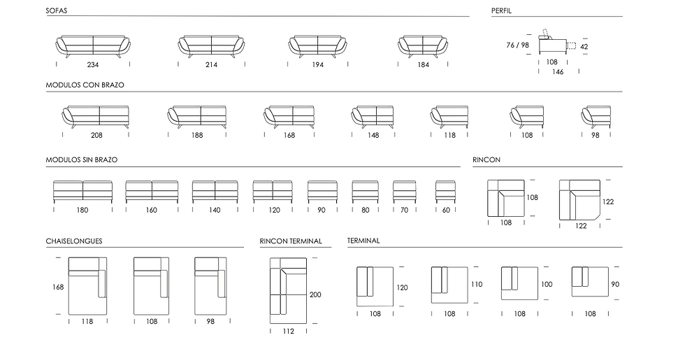 Chaise longue Globe | Divinity Muebles
