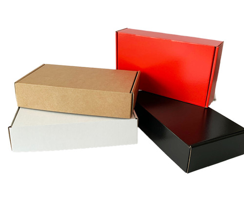 Fast Assembly Postal Boxes - Various Colours | Eco Packaging