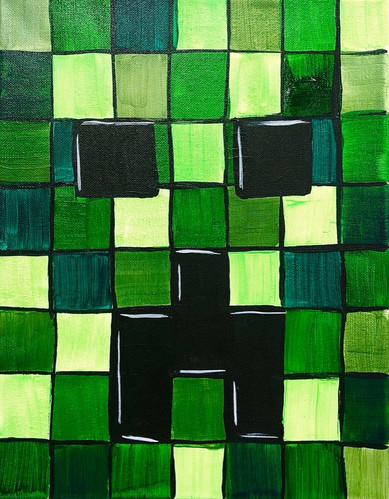 #53- Minecraft | Pop It Paint It