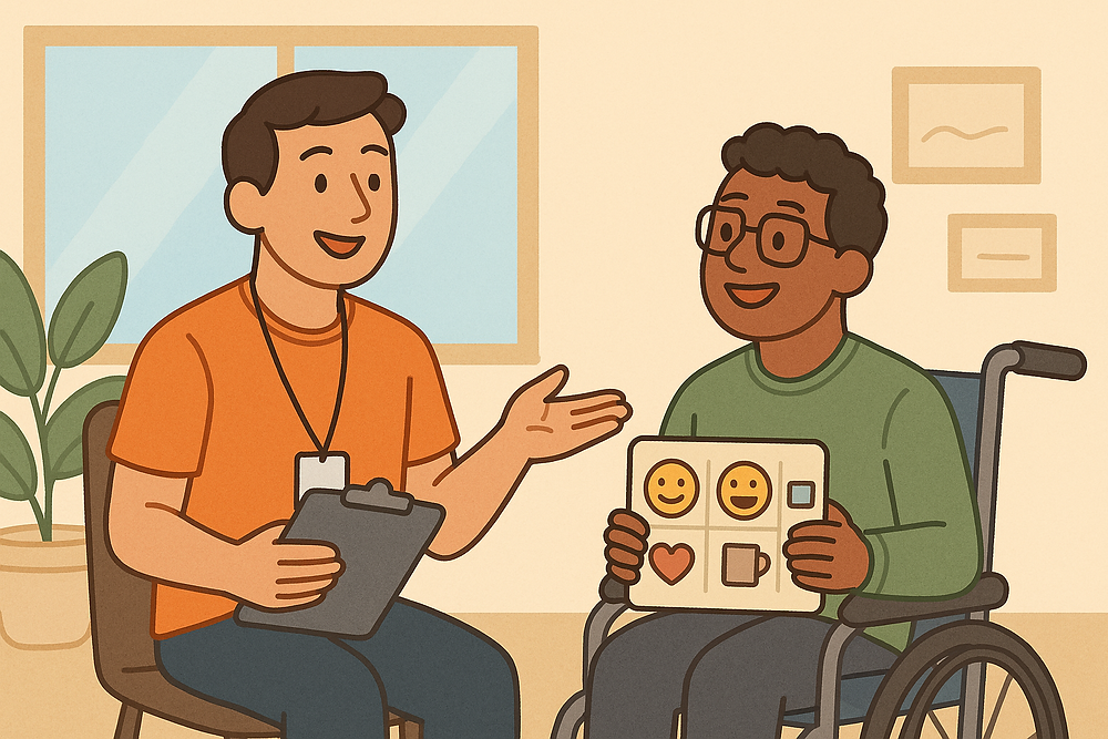 When Can a Support Worker Help With Therapy Goals?