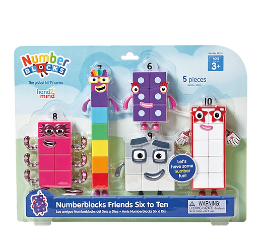 Just Kidding Magazine / Numberblocks