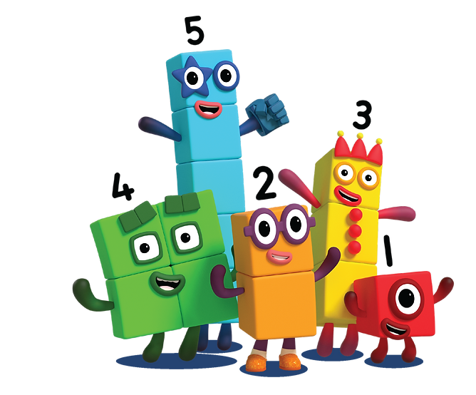 Just Kidding Magazine / Numberblocks