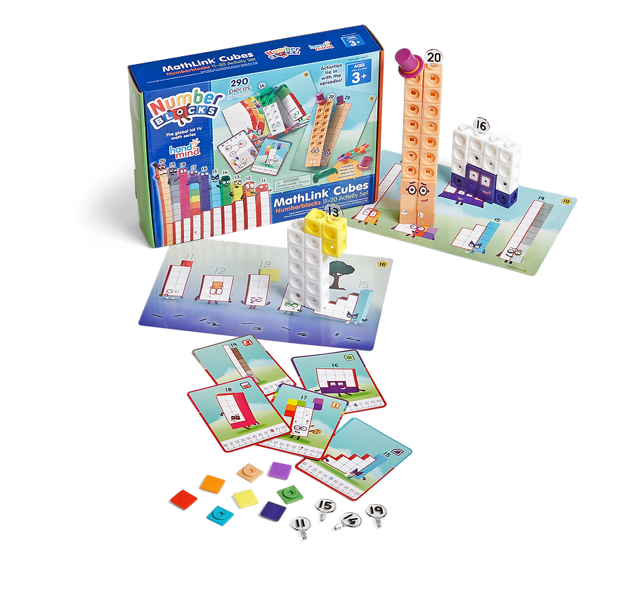 Just Kidding Magazine / Numberblocks