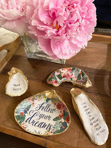 Shell Trinket Dishes | Murphy Wood Art