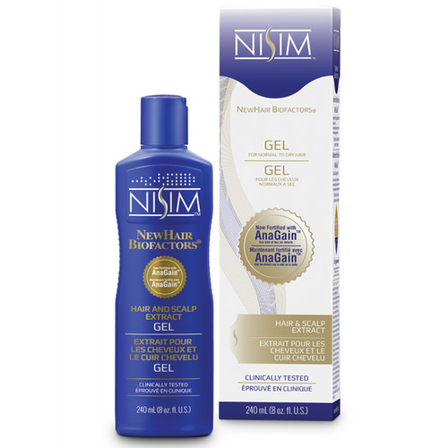 Nisim NewHair Biofactors Gel Extract - Normal to Dry 240ml
