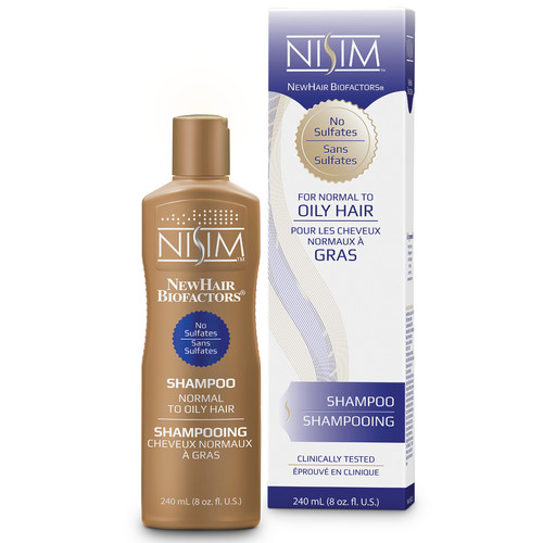 Nisim NewHair Biofactors Normal to Oily Shampoo 240ml