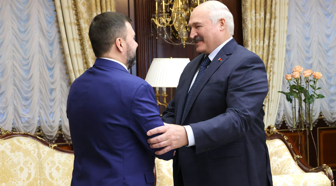 Cooperation of the Lukashenko regime with the Russian-occupied ...