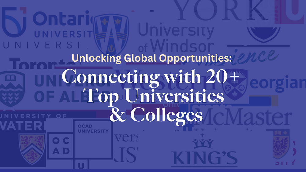 Bringing Over 20 Top Universities and Colleges to TAIE!
