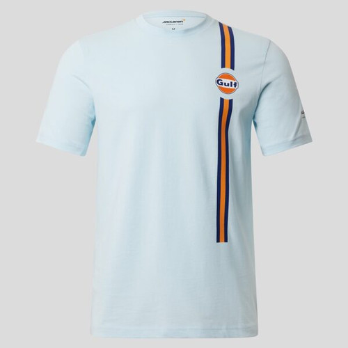 McLaren Gulf Core Logo Tee Blue | FirstFormulawear
