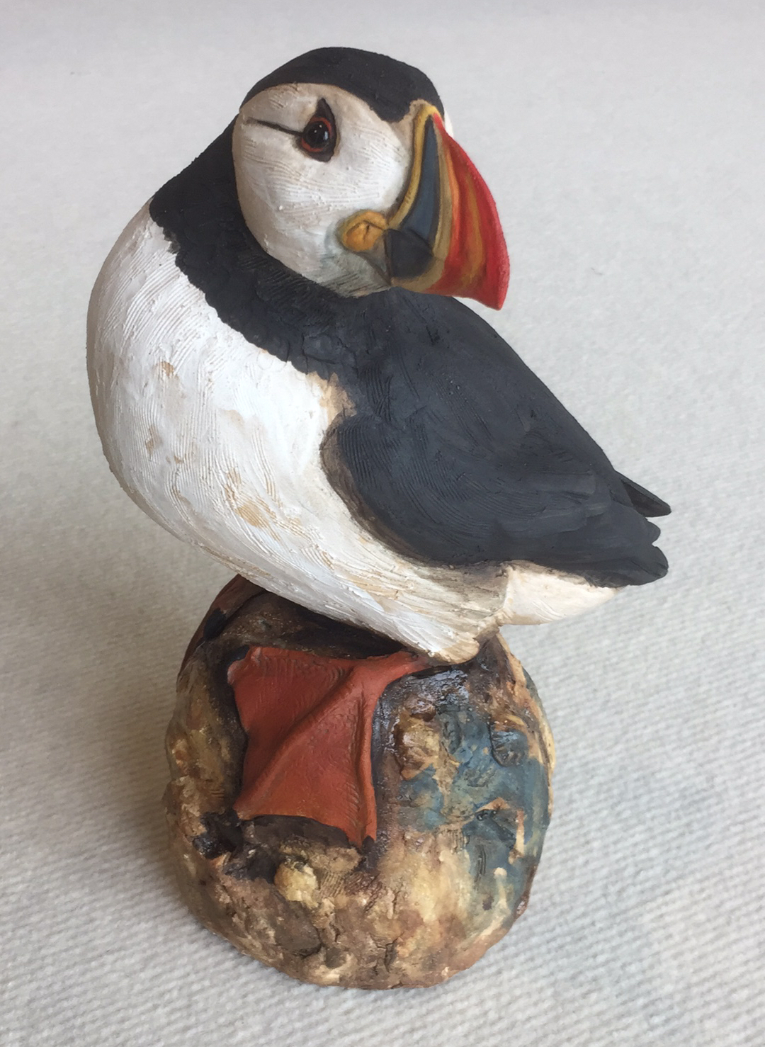 Karen fawcett studios ceramic wildlife sculpting birds artist home ...