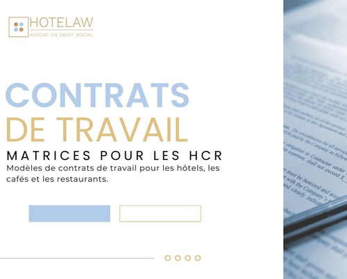 Modèles contrats de travail HCR | Hotelaw