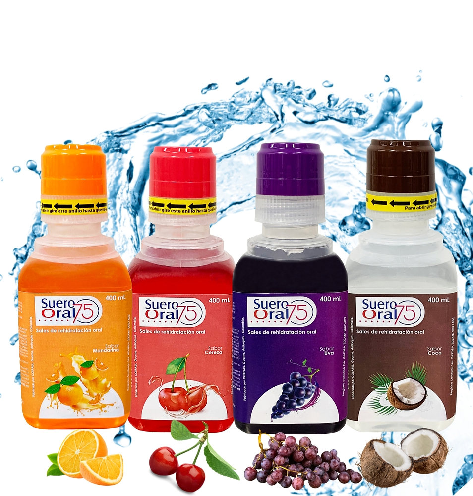 Nueva imagen del Suero Oral 75