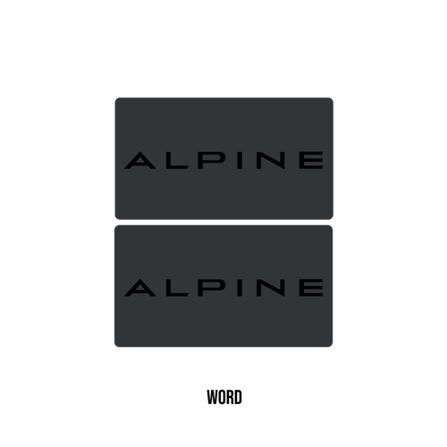 Alpine Sunvisor Covers | Kingdom Vinyls