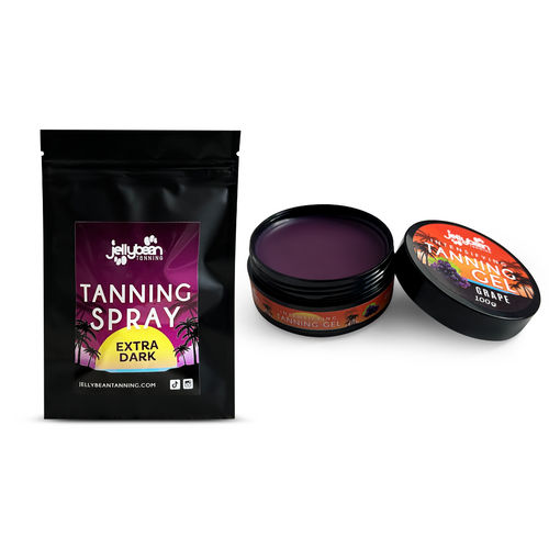 Extra Dark Tanning Bundle - Intensifying Gel | Jellybean Tanning