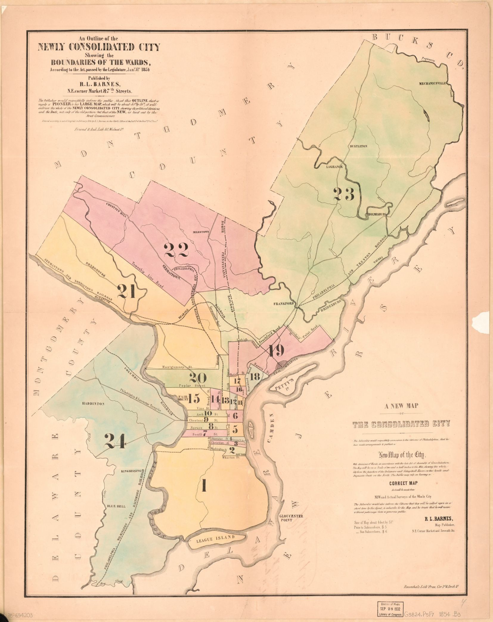 Historical Maps 1854