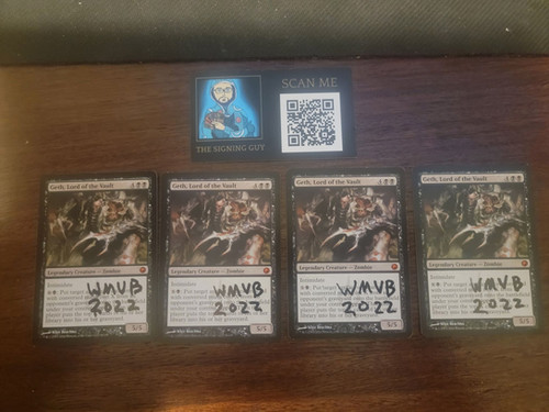 Geth, Lord of the Vault | MTG Artist Signature