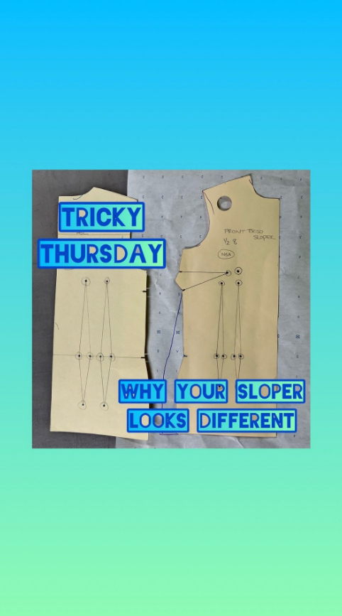 WHY YOUR SLOPER LOOKS DIFFERENT
