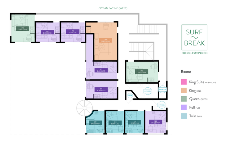 Co-living + Co-working Community | Surfbreak PXM | Mexico