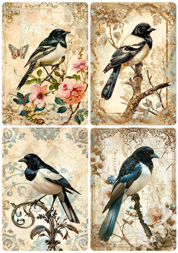 Magpies | Reba Rose Creations5 Beautiful Designs is a high quality ...