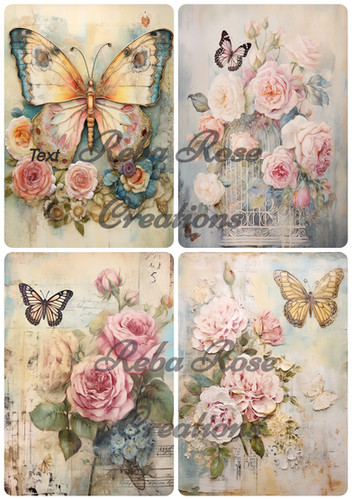 Shabby Roses | Reba Rose Creations5: 8.25 x 11.75 ImagesThis is a ...