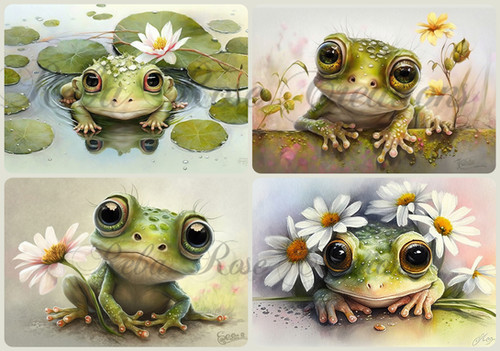 DD - Frogs | Reba Rose Creations High quality, high resolution image of ...