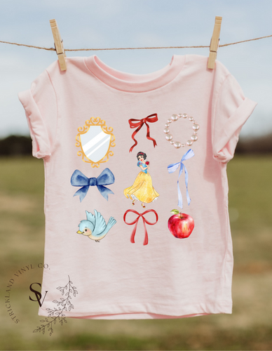 Princess and bows | Strickland Vinyl Co.