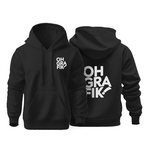 Polerones personalizados con 2 estampados DTF | Ohgrafik!