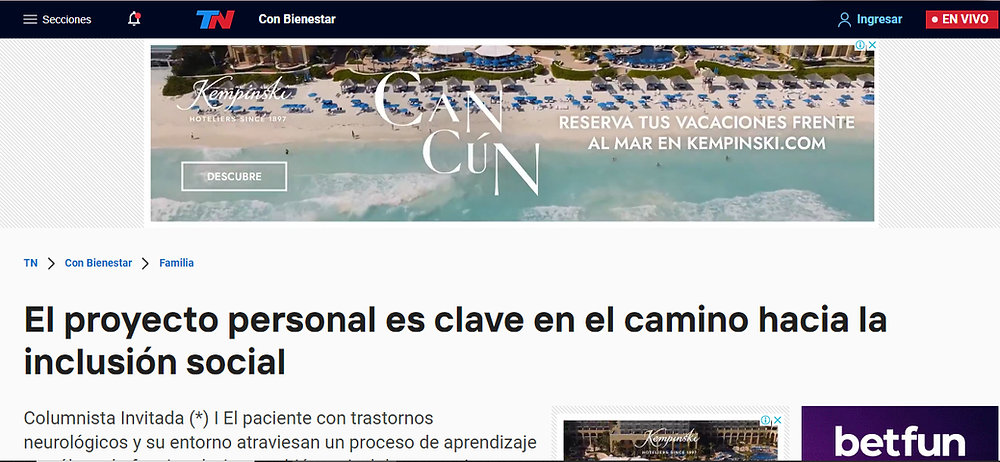 Artículo de la Lic. Karina Bustos en TN Digital