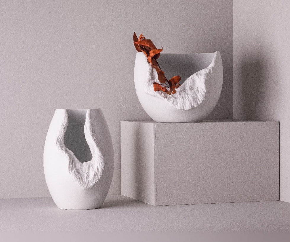 Modern Porcelain Vases: Exuberance for Grandiose Home Decor