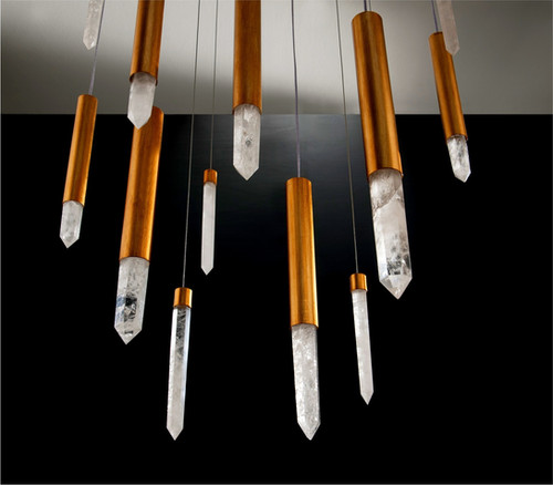 Set of Quartz Tip Pendant Light Stalacta | consolidabrazil