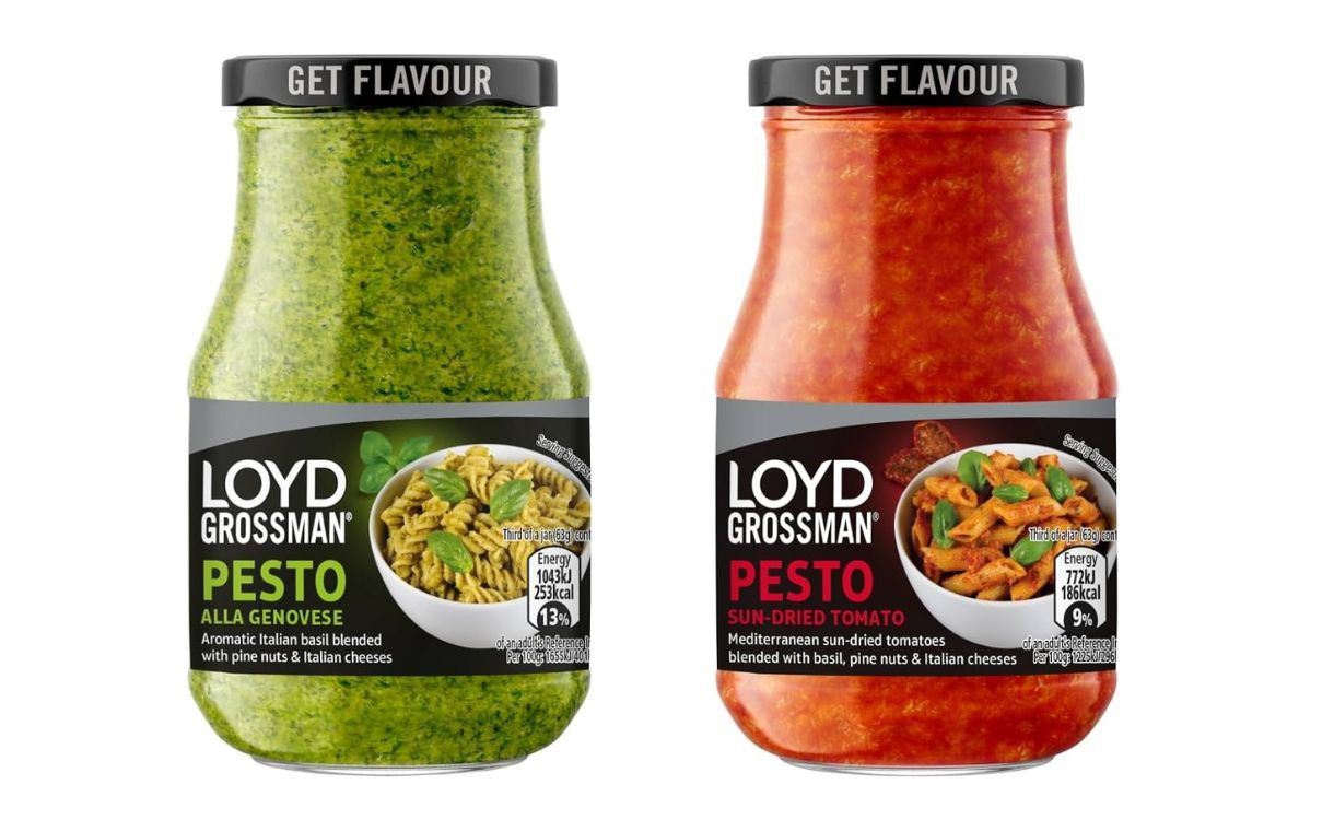 Loyd Grossman unveils new pesto sauces | FoodBev Media