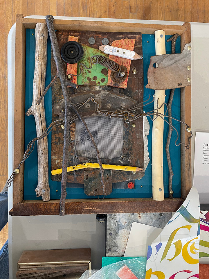 ASSEMBLAGE ART WORKSHOP | liggettstudio