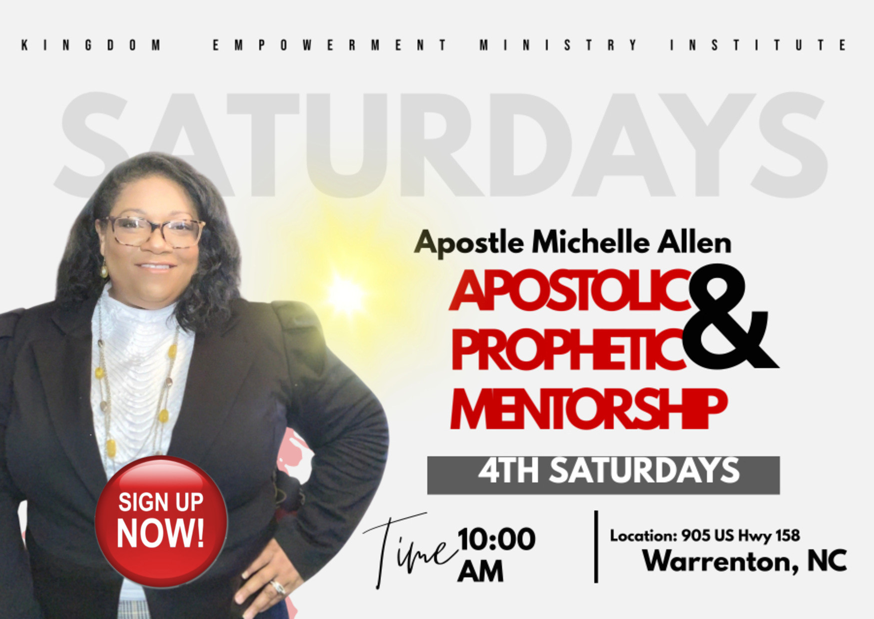 Discussion - Apostolic and Prophetic Mentorship Program | KEMInstitute