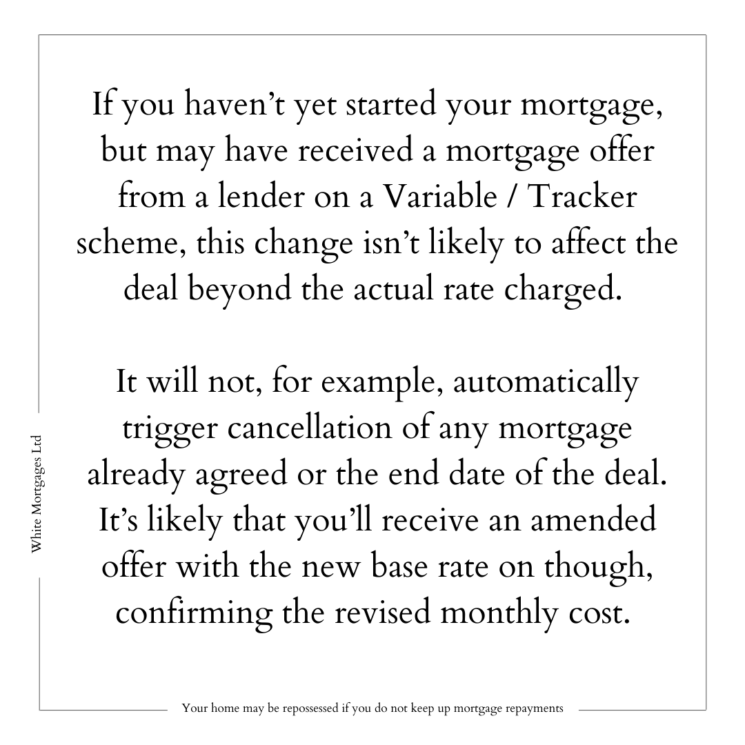 What does the Base Rate increase mean for you?