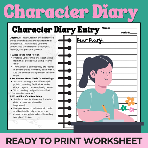 Character Diary Entry | Finally Teaching