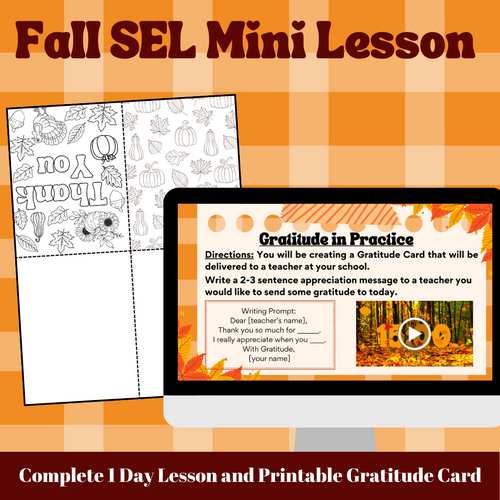 It's Giving Gratitude: MINI LESSON | Finally Teaching