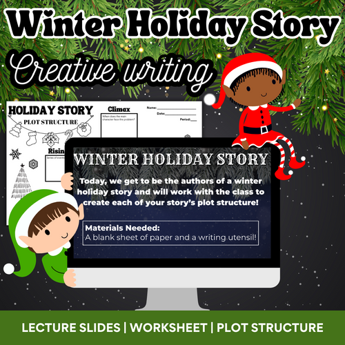 Winter Holiday Creative Writing: Plot Structure | Finally Teaching