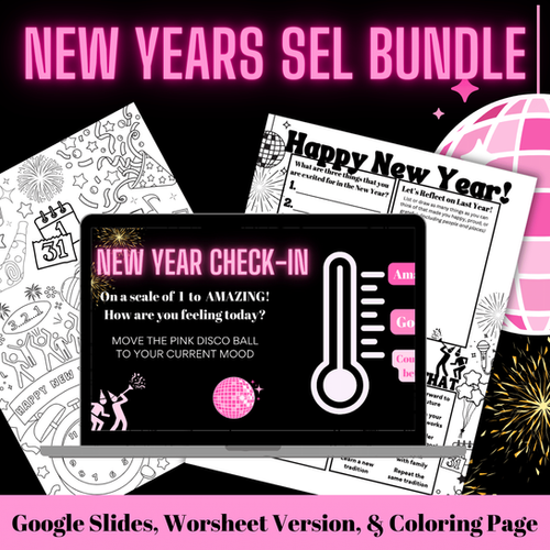 New Years SEL Bundle | Finally Teaching