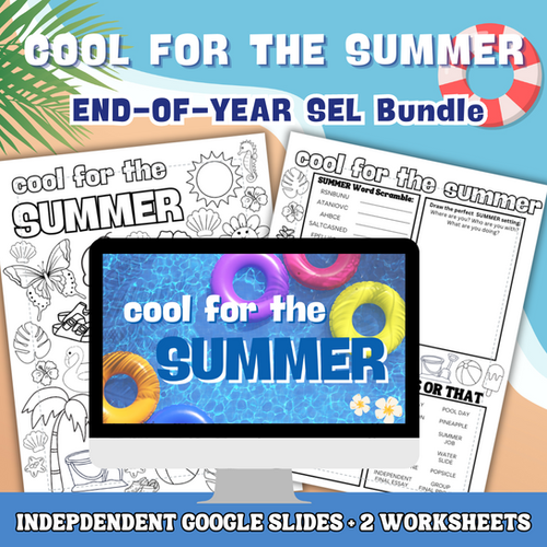 Cool for the Summer: SEL BUNDLE | Finally Teaching