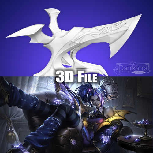 Zeri Fright Night Prestige League of Legends Fichiers STL | Darrkarra