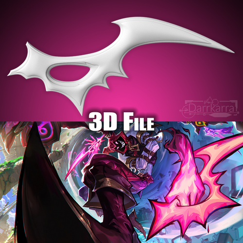 Shaco Soul Fighter League of Legends Fichiers STL | Darrkarra