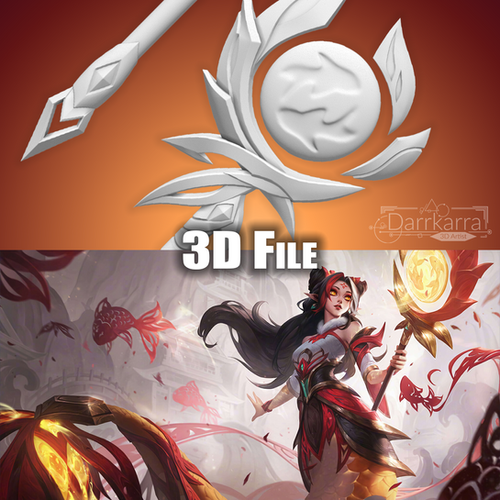 Nami Mythmaker League of Legends Fichiers STL | Darrkarra